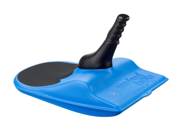 MINI BOB Zipfelbob Snow Sled Blue - Snowsledsonline.com