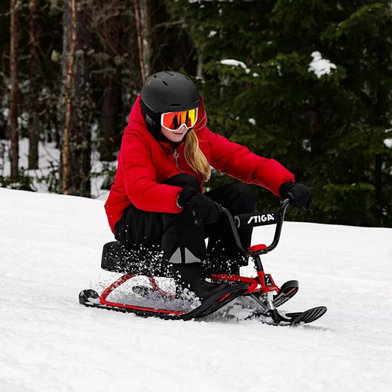 Stiga Snowracer Curve SX Incl Seat Cover High Red/Black ...